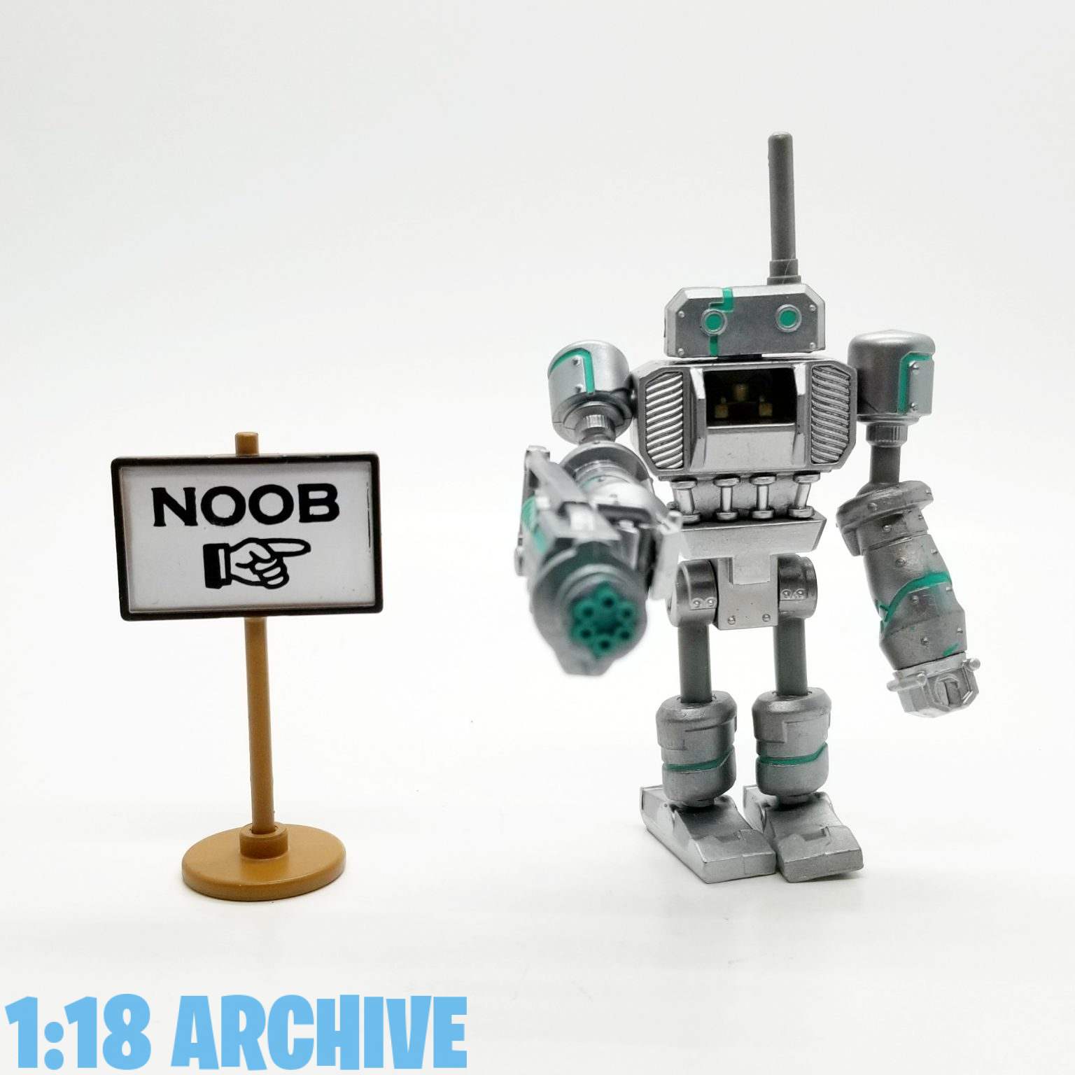 Review : Noob Attack – Mech Mobility – Roblox by Jazwares – 1:18 Action ...