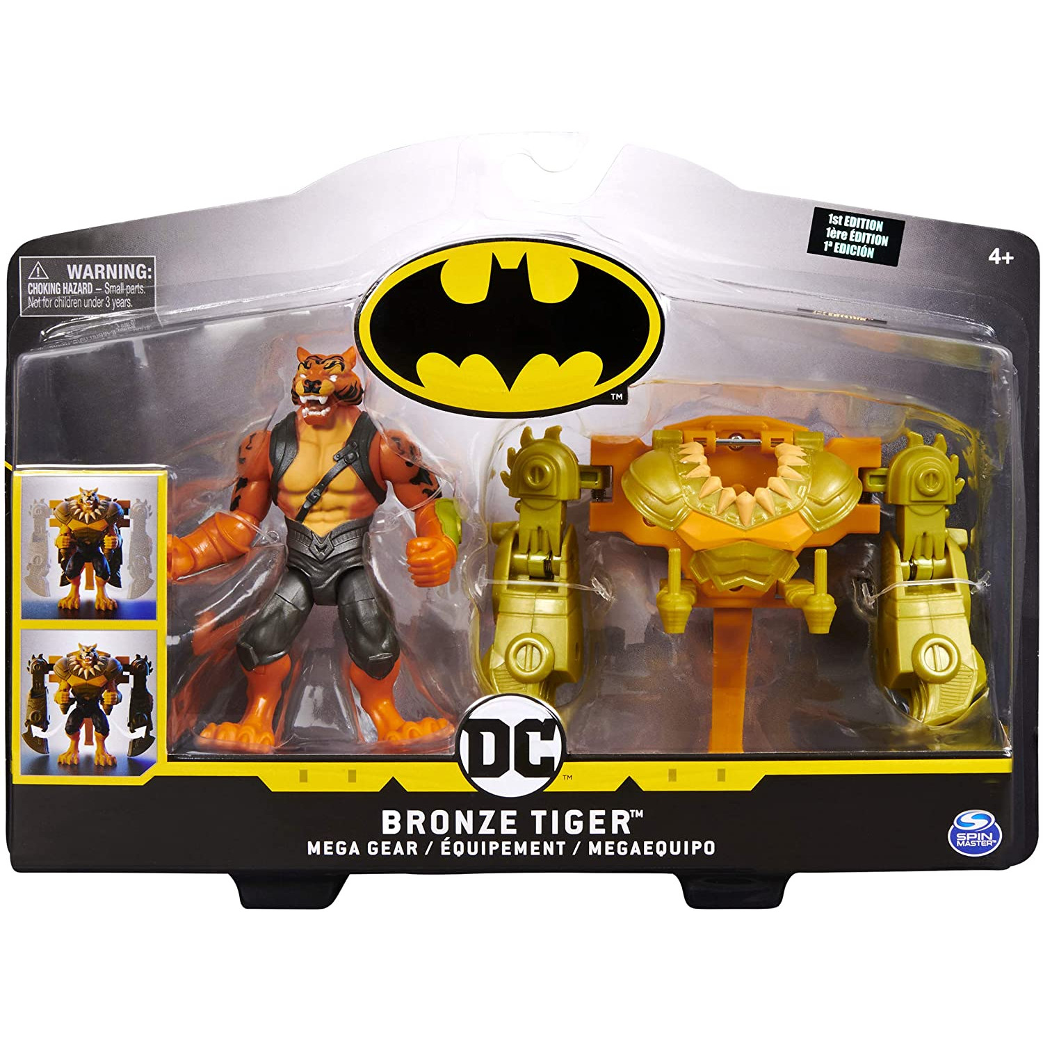 Bronze Tiger : The Caped Crusader by Spin Master – 1:18 Action Figure ...